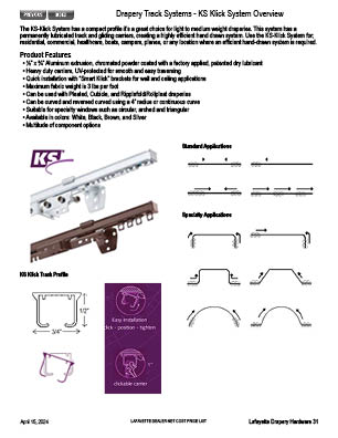 Drapery Hardware 2024